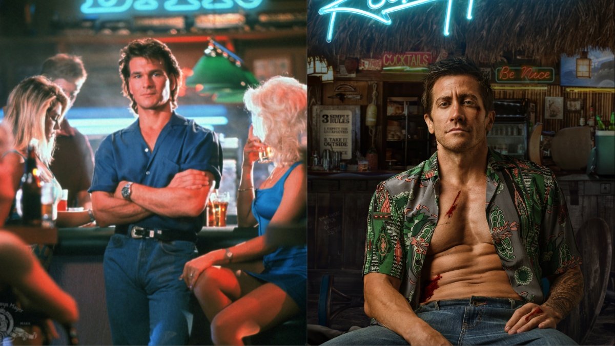 Combat Au Roadhouse De Patrick Swayze The Least Action Hero: Patrick